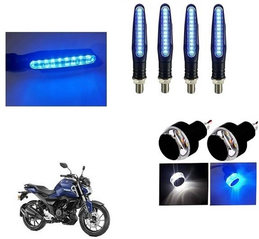 PECULIAR ZONE Front, Rear LED Indicator Light for Bajaj, Hero, Honda, TVS, Suzuki, Universal For ...
