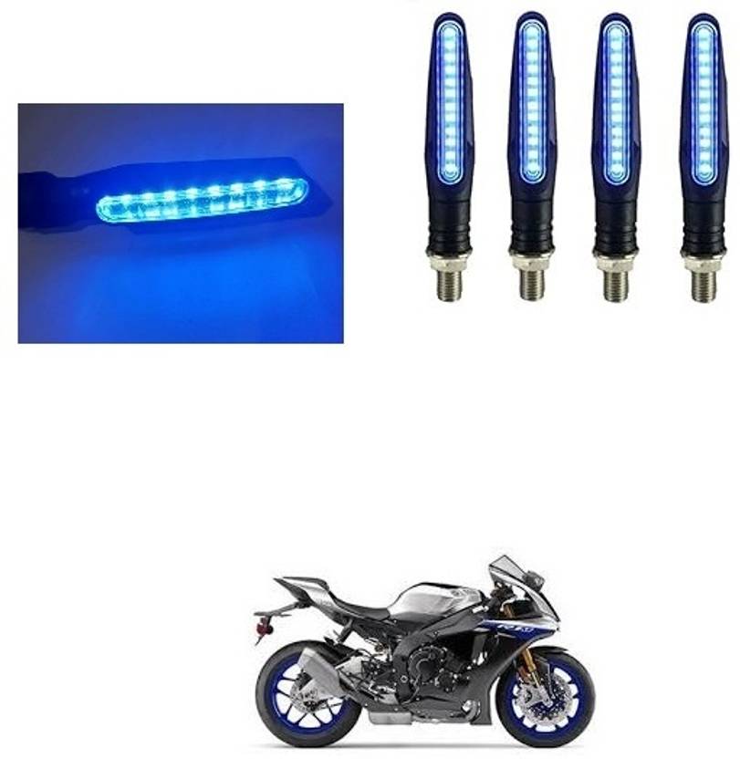 PECULIAR ZONE Front, Rear LED Indicator Light for Bajaj, Hero, Honda, TVS, Suzuki, Universal For ...