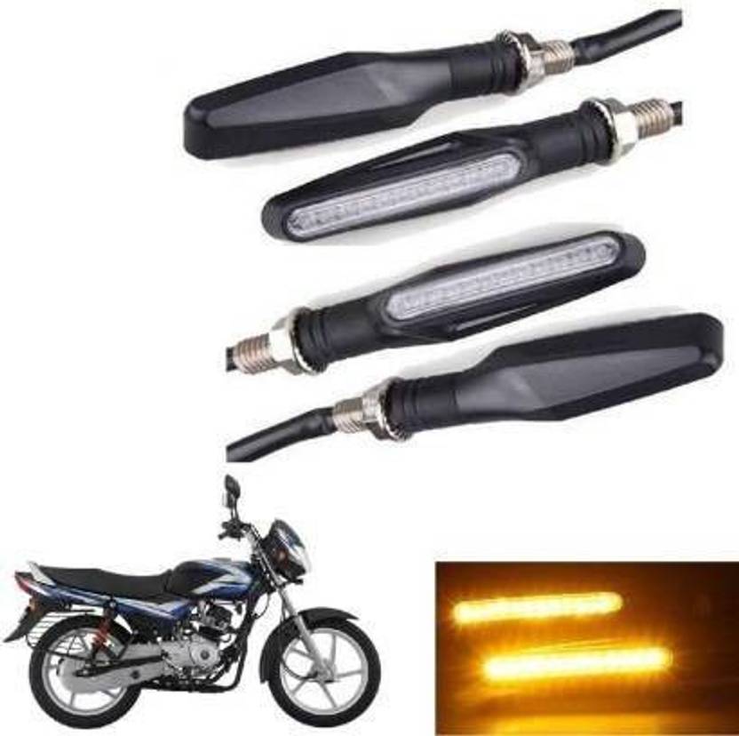 MAHADEV Front, Rear LED Indicator Light for Bajaj CT 100, Universal For ...