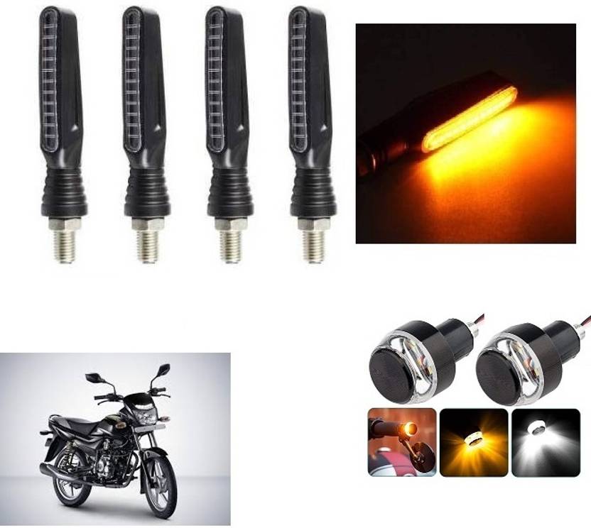 PECULIAR ZONE Front, Rear, Side LED Indicator Light for Bajaj, Hero ...