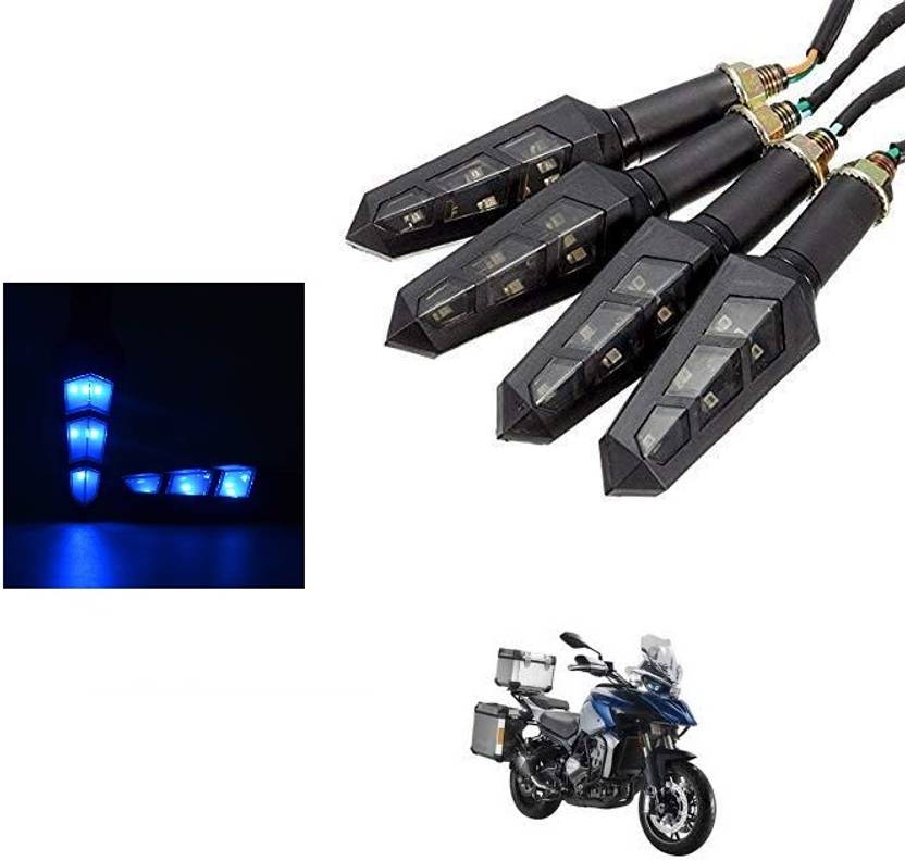 QUIRKY ZONE Front, Rear LED Indicator Light for Bajaj, Hero, Honda, TVS, Suzuki, Universal For ...