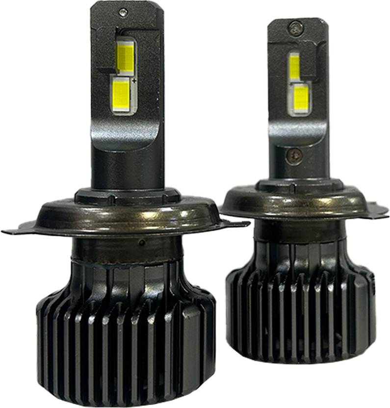 UNO MINDA H4 Premium LED Bulb 6000K white Light Headlight Car LED (12 V ...