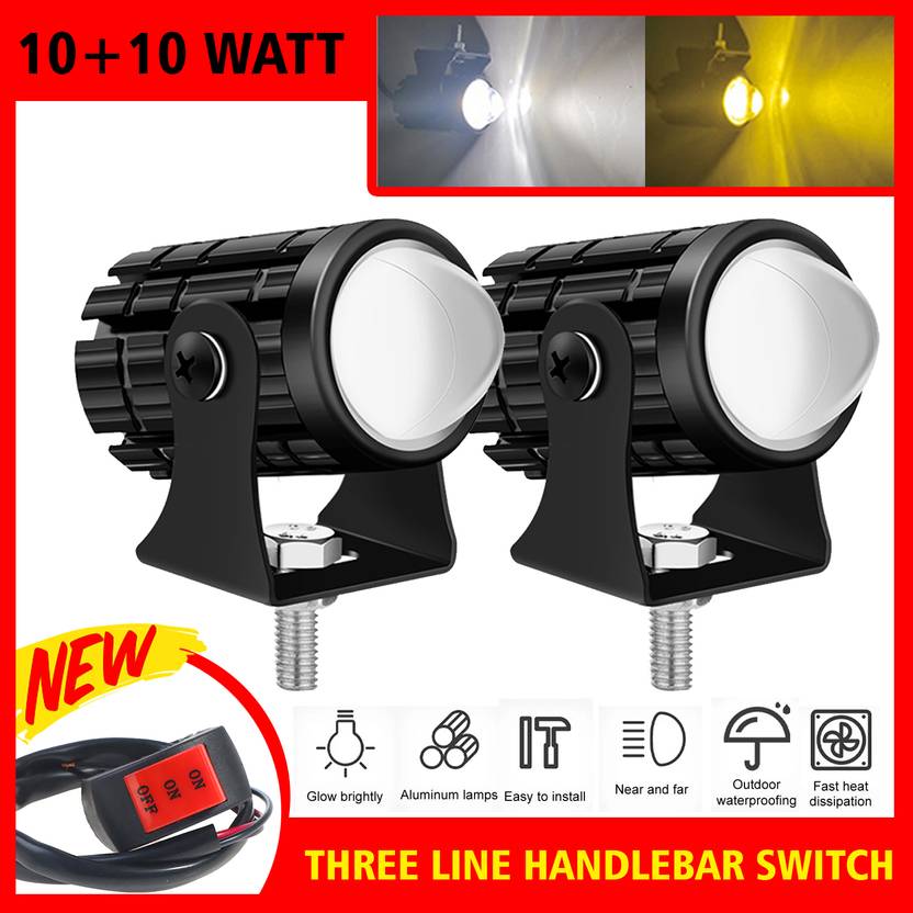 Otoroys Spotlights Mini Projector Fog Light Front Driving Lampwith ...