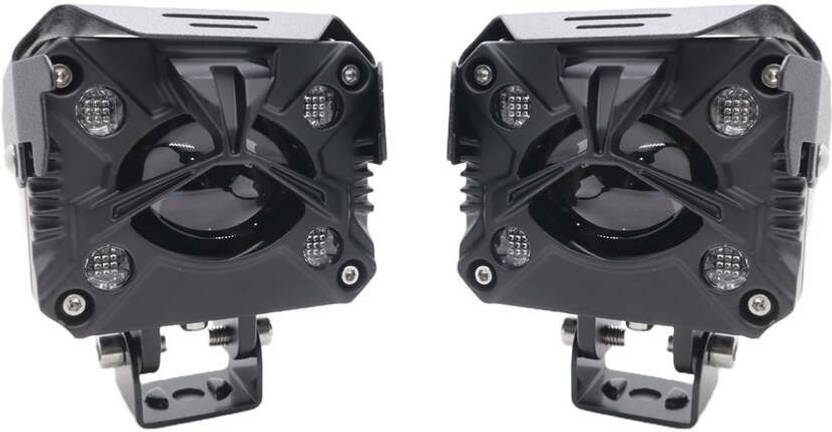 LIU HJG HJG 80W Yellow/White & Multicolour Fog Light Fog Lamp Motorbike ...