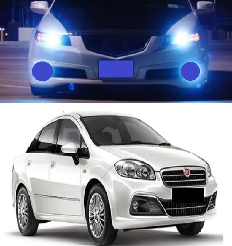 Trigcars Fiat Linea Headlight Car Xenon for Fiat (12 V, 50 W) Price in ...