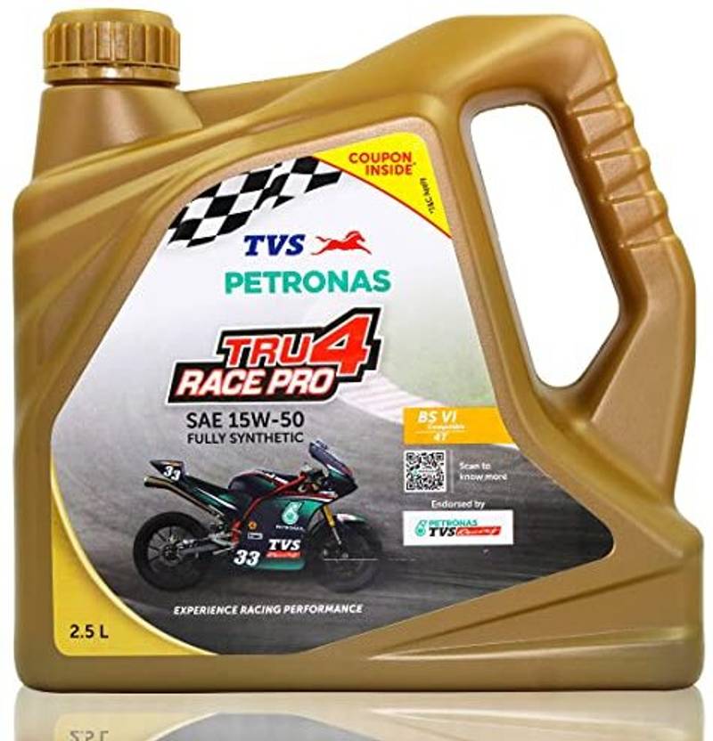Petronas SAE 15W-50 TRU4 RACE PRO PETRONAS Full-Synthetic Engine Oil ...