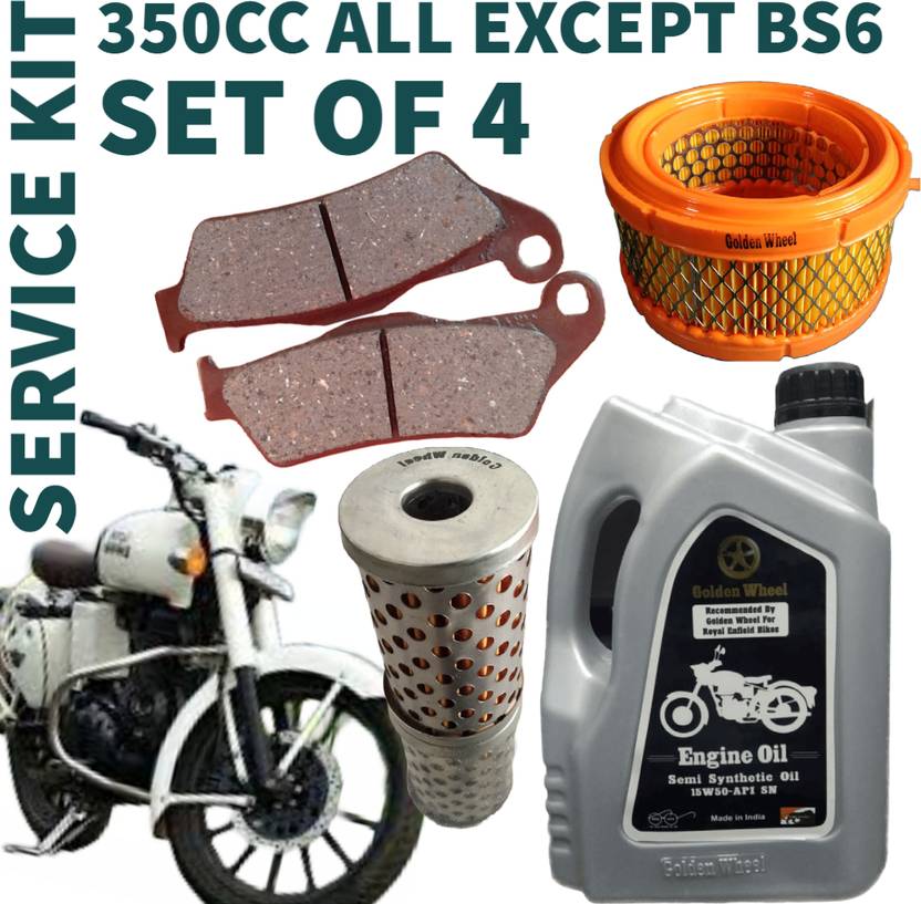 golden wheel BULLET SERVICE KIT 350 CC UP TO BS4 - SET OF 4 Full ...