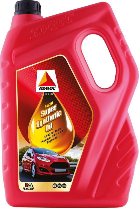 Adrol Super Synthetic 5W30 API SNCH premium performance multi-grade 4 ...