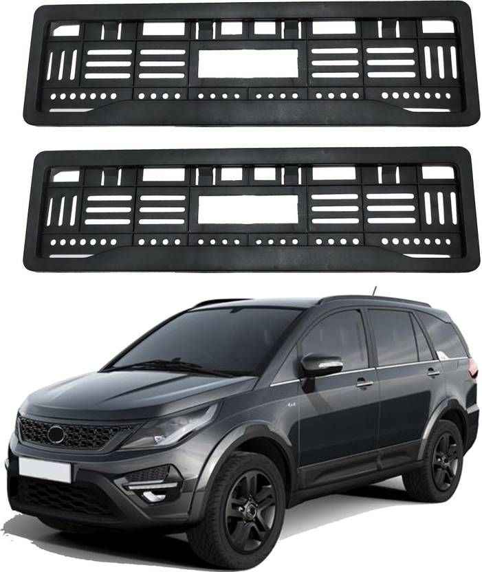 Shopone enterprises Full open no. plate frame Punch Car Number Plate ...