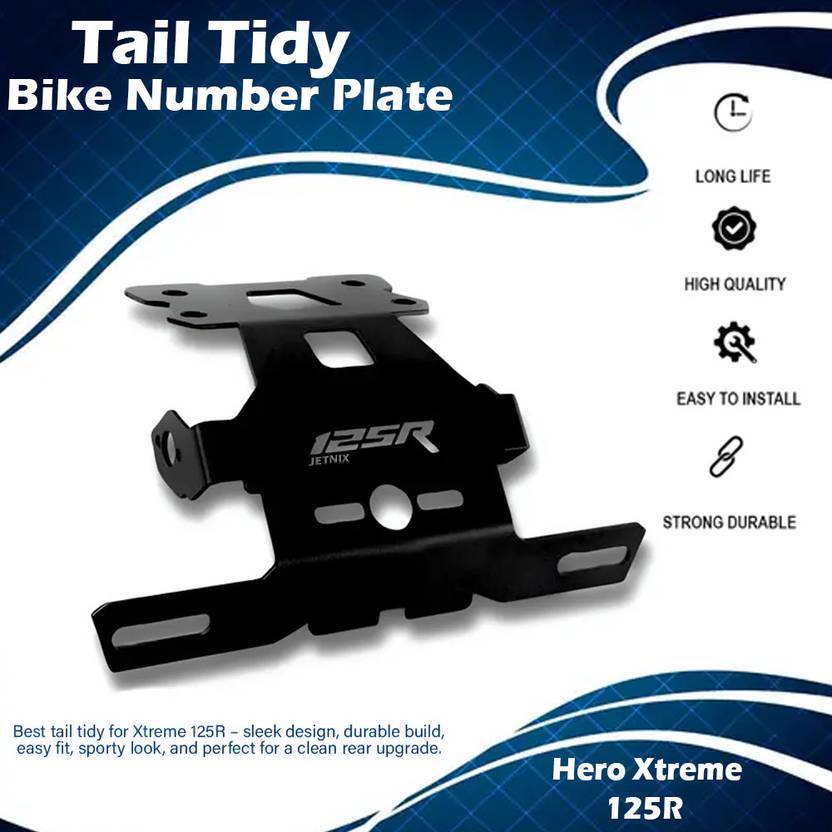 Weyride Heavy Hero Xtreme 125R Tail Tidy Number Plate Holder Fender ...