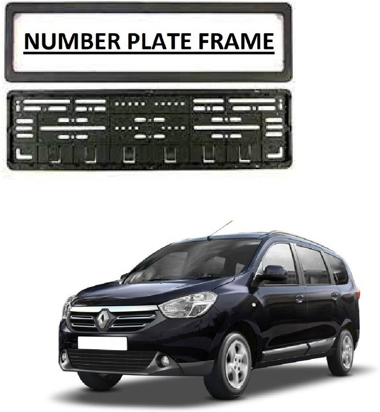 AutooNation Car Number Plate Protect Frame Cover (set of 2) Suitable ...