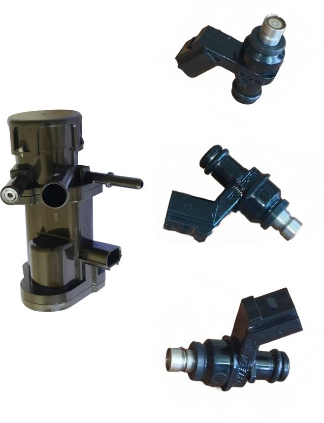 Royal Combo Set of Fuel Pump Assembly & Fuel Injector of Honda Activa ...