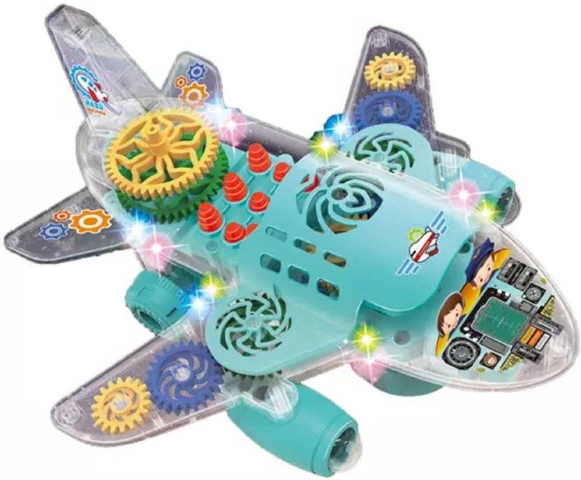 MAHADEV TransparentGear Plane HJ628 Electric Blue-CON141 ...