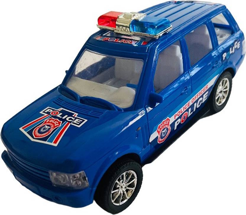 sky toys Police Car Toy Interceptor 911- Blue- Real Alloy Wheels ...