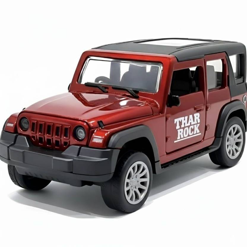 kidcraze Thar roxx metal car for kids Openable door & pull back - Thar ...
