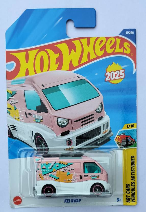 HOT WHEELS ART CARS VEHICULES ARTISTIQUES 1/10 KEI SWAP TOY CAR - ART ...