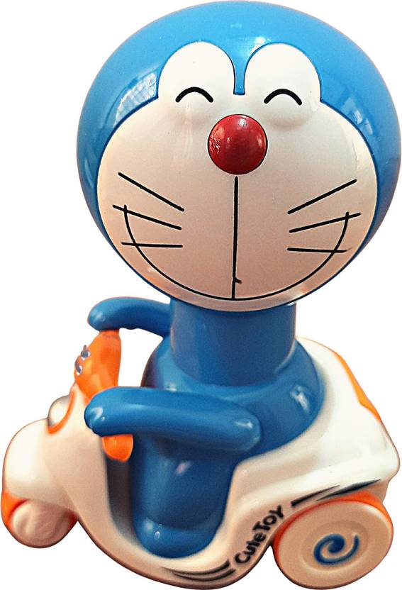 Kart In Box Mini Doraemon Friction Scooter Toy | Doremon Toy (Doraemon ...