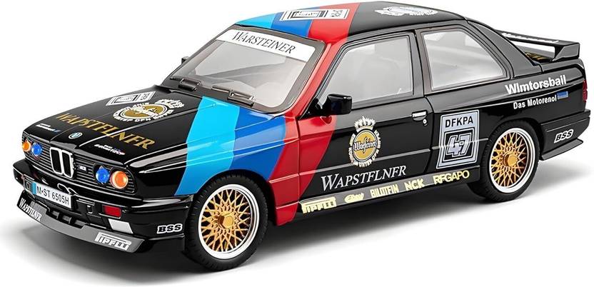 atozyy 1:24 Scale Racing Car Die-Cast Model with Pull Back, Lights ...