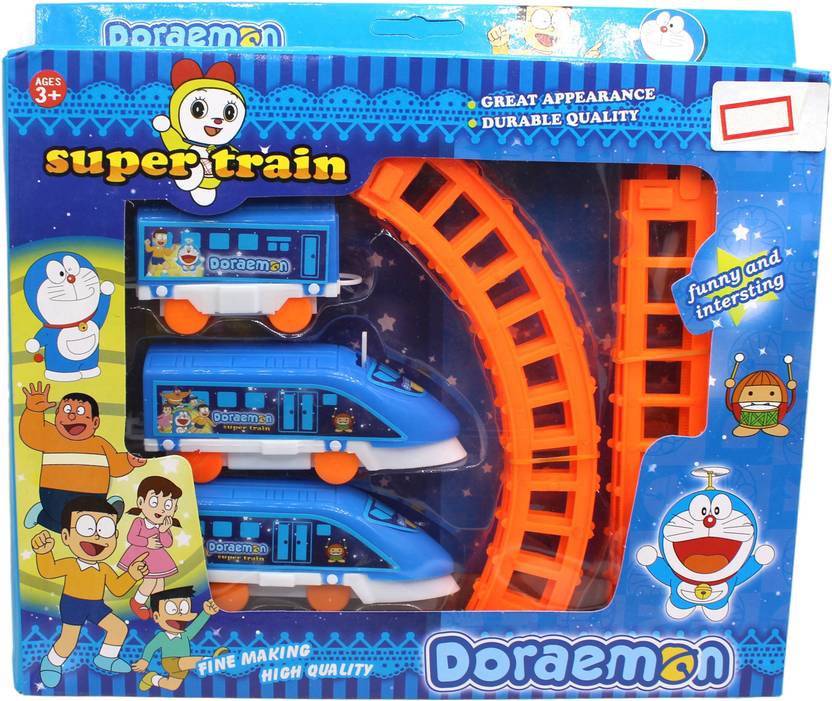 neoinsta shopping Very Beautiful Battery Operated Doraemon Train Set ...