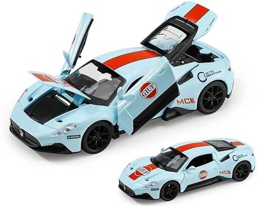 Bestie Toys 1:32 Maserati MC20 Gulf Edition Alloy Car Model Diecasts ...