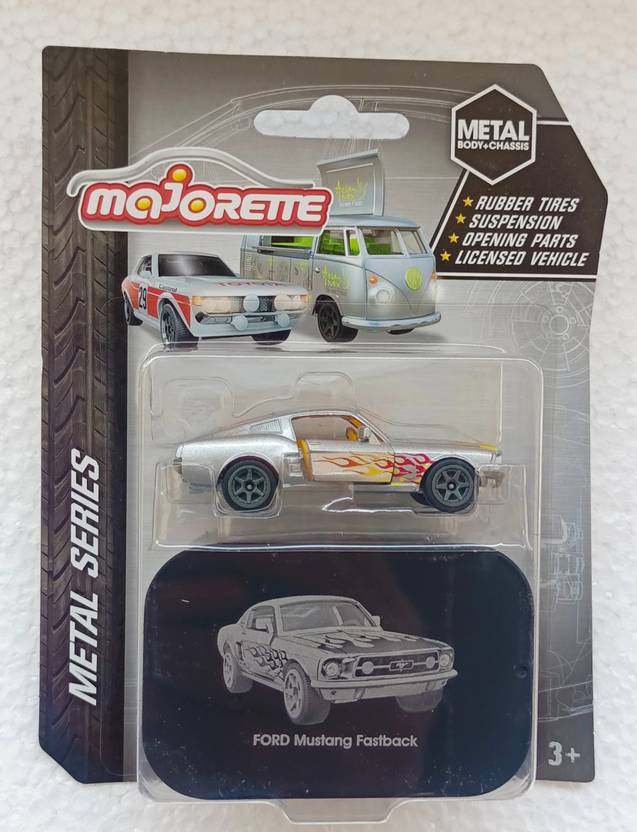 Majorette Mustang Fastback FORD Metal Die-Cast car - Mustang Fastback ...
