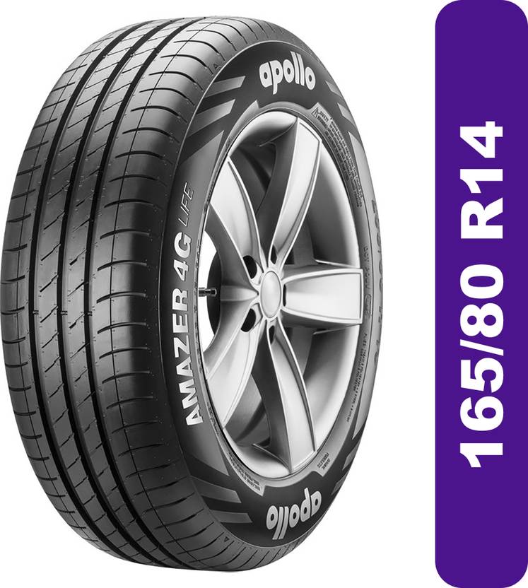 Apollo Amazer 4G Life 165/80 R14 85T Tubeless Car Tyre 4 Wheeler Tyre ...