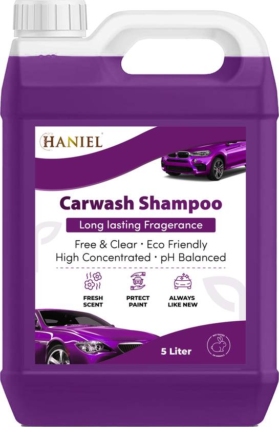 HANIEL Bubblewash Snow Car Foam Shampoo Works With Both Bucket Wash And ...