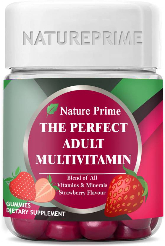 Nature Prime Daily Multivitamin Gummies For Immunity, Energy For Men ...