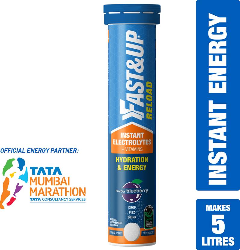 FAST&UP Reload Electrolyte-Hydration With Instant Energy Formula-Energy Drink-BlueBerry Price in ...