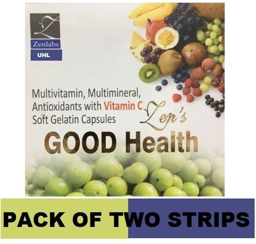 Uhl ZENLABS GOOD HEALTH MULTIVITAMIN SUPPLEMENT CAPSULE (2*10CAPS ...