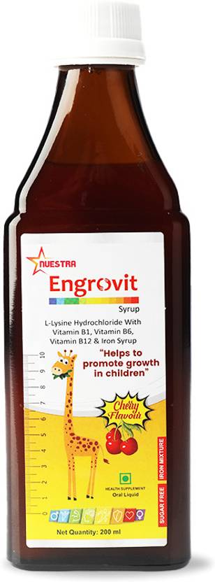 ENGROVIT Height Growth Syrup for Children Price in India - Buy ENGROVIT ...