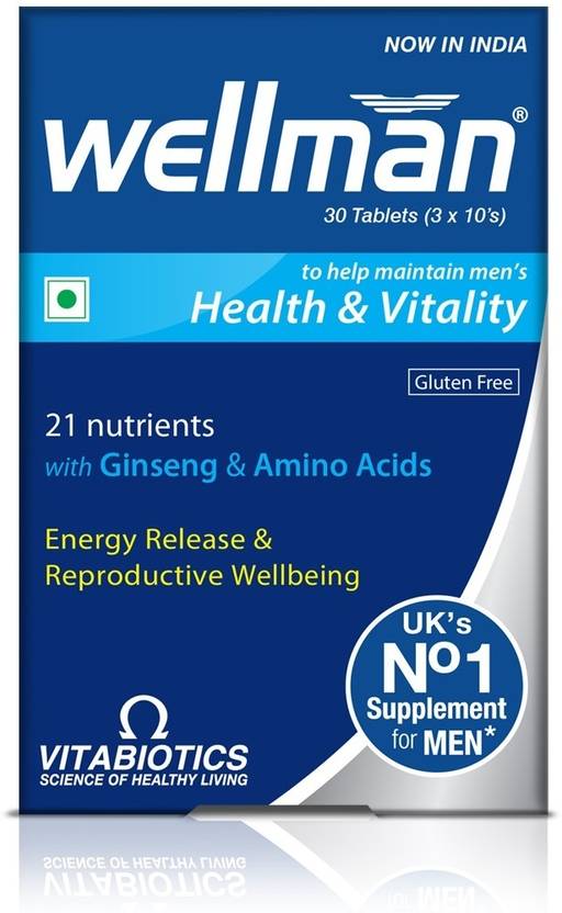 wellman Multivitamin Health Supplement For Men Price in India - Buy ...