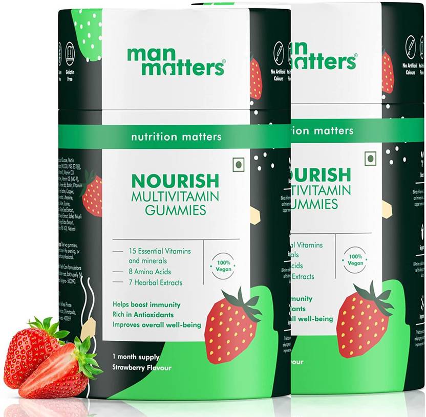 Man Matters Multivitamin gummies For Men | Enhances Immunity, Energy ...
