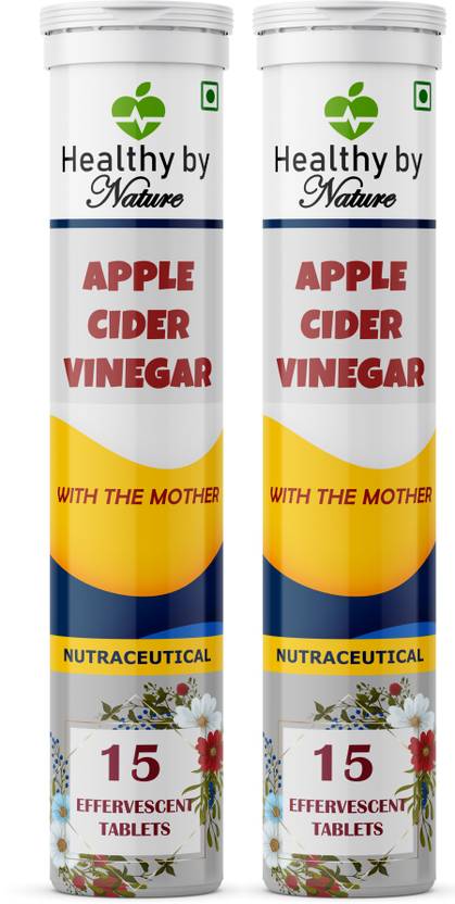 Healthy By Nature Apple Cider Vinegar 30 Effervescent Tablets Ultra Price in India - Buy Healthy ...