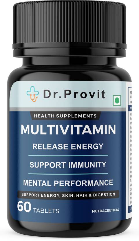 Dr.Provit Multivitamin Tablets for Men & Women | For Immunity, Energy ...