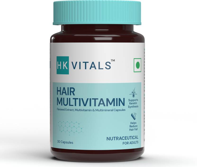 HEALTHKART HK Vitals Hair Multivitamin with DHT Blockers & Biotin ...