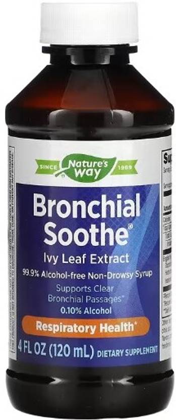 Nature's Way Bronchial Soothe, Ivy Leaf Extract, 4 fl oz (120 ml) Price ...