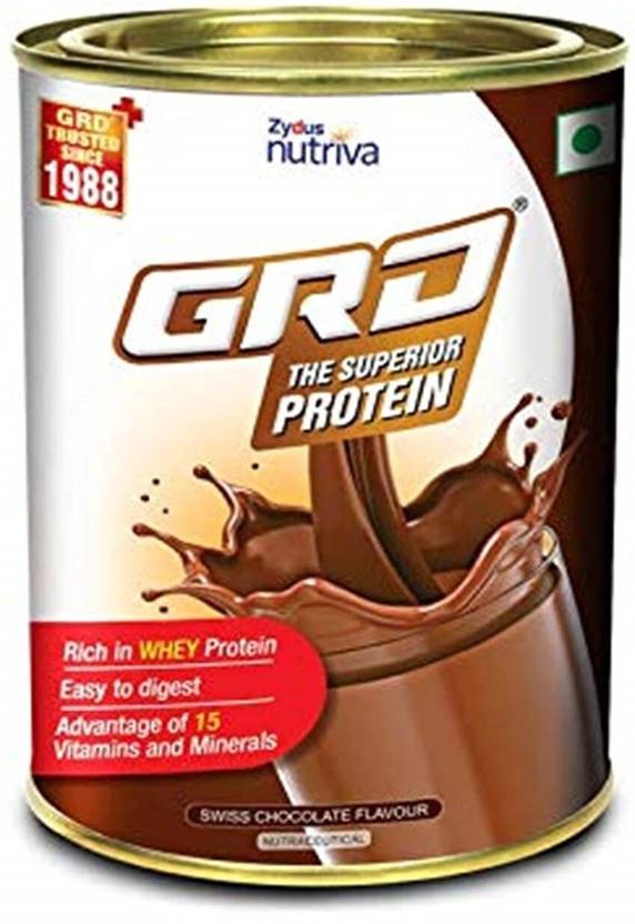 GRD Chocolate Whey protein powder/Supplement with Immuno Nutrients 200g ...