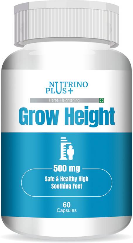 Nutrinoplus Body Growth Support 500mg Increase Height Supplement Pack ...
