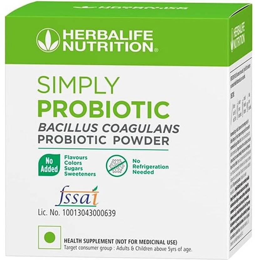 HERBALIFE Simply Probiotic Bacillus Coagulans Probiotic Powder(30 ...