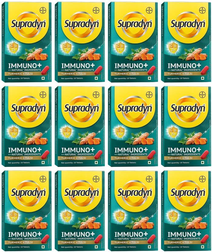 Supradyn Immuno +, Multivitamin, Natural immunity booster -Vit C & D ...