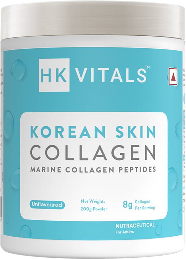 HEALTHKART HK Vitals Pure Korean Skin Collagen, Marine Collagen Powder ...