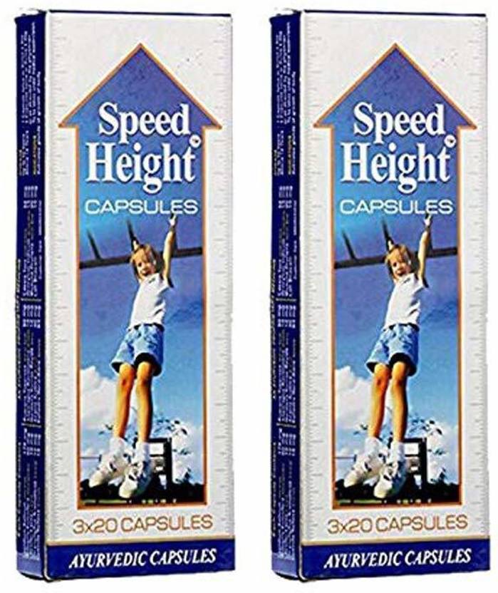 Speed Height Capsule 2 x 60 = 120 Capsules Price in India - Buy Speed ...