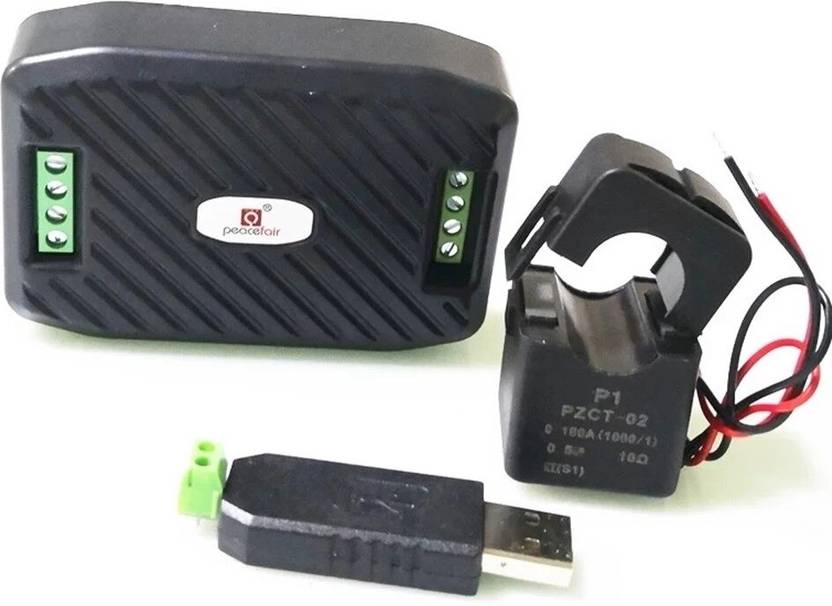 amiciSense 100A AC Energy Meter Communication Module,Power-Factor ...