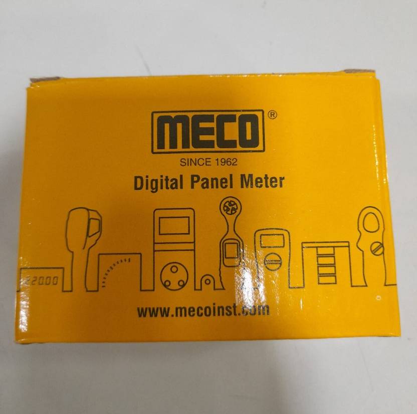Meco SMP 48 100VDC Digital Panel Meter Voltmeter Price in India - Buy ...