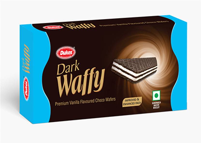 Dukes Dark Waffy - Premium Vanilla Flavoured Choco Wafers (600 g ...