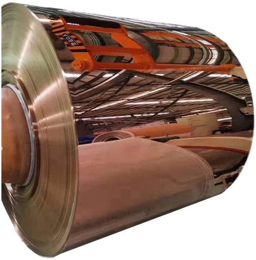 Alfanso Non Adhesive Rose Gold, Golden Chrome Stainless Steel Mirror ...