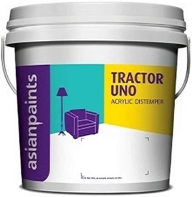 Asian Paints Tractor Uno 10L Distemper Acrylic Distemper White ...