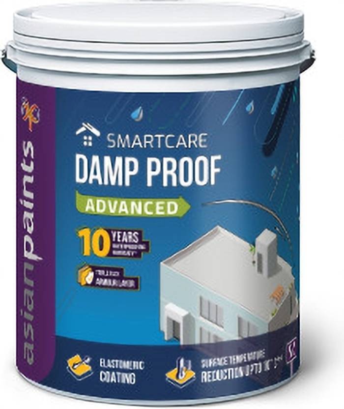 Asian paint SmartCare Damp Proof Advanced White Emulsion Wall Paint ...