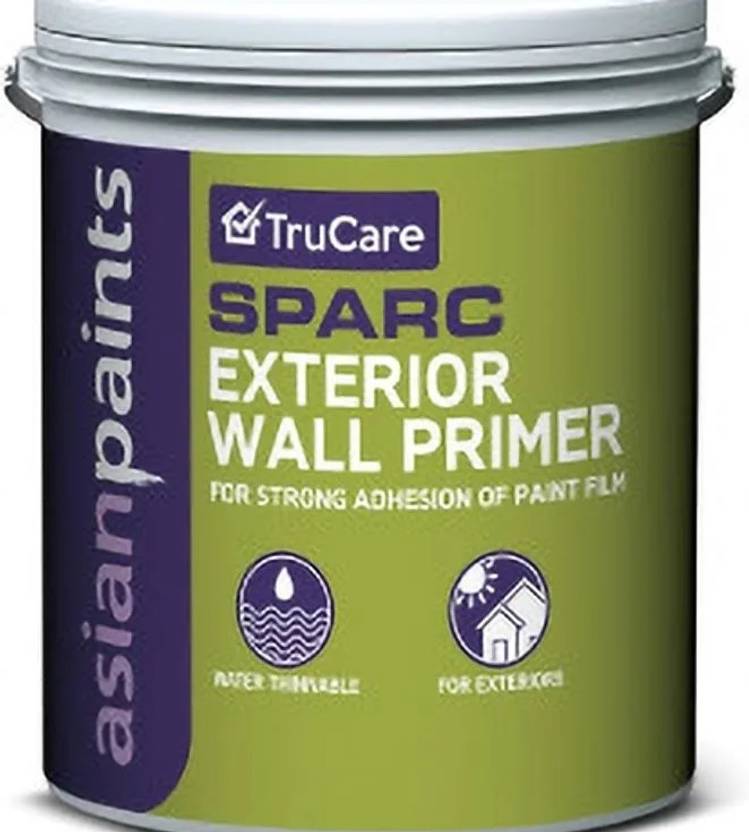 Asian Paints Trucare Sparc Exterior Primer 20 Litre White Emulsion Wall ...
